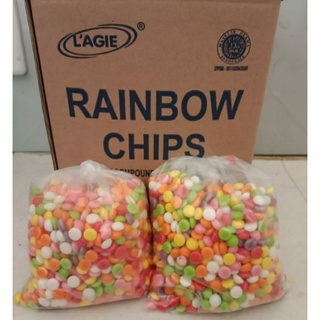 Jual LAGIE CHOCO CHIPS 1/2 BULAT KEMASAN 250 gram | Shopee Indonesia