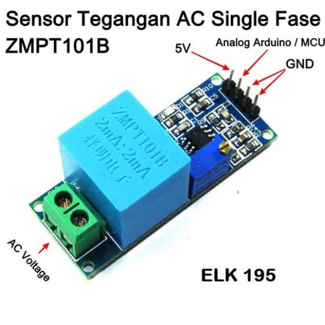 Jual ZMPT101B Sensor Tegangan AC Listrik PLN 220V 250V Sensor Voltage ...