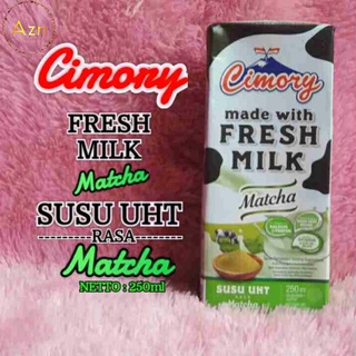 Jual susu UHT cimory fresh milk rasa matcha kemasan kotak 250ml ...