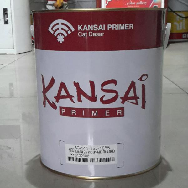 Jual Kansai Zinchromate Anti Rust Primer Light Grey 5 Kg / Galon ...