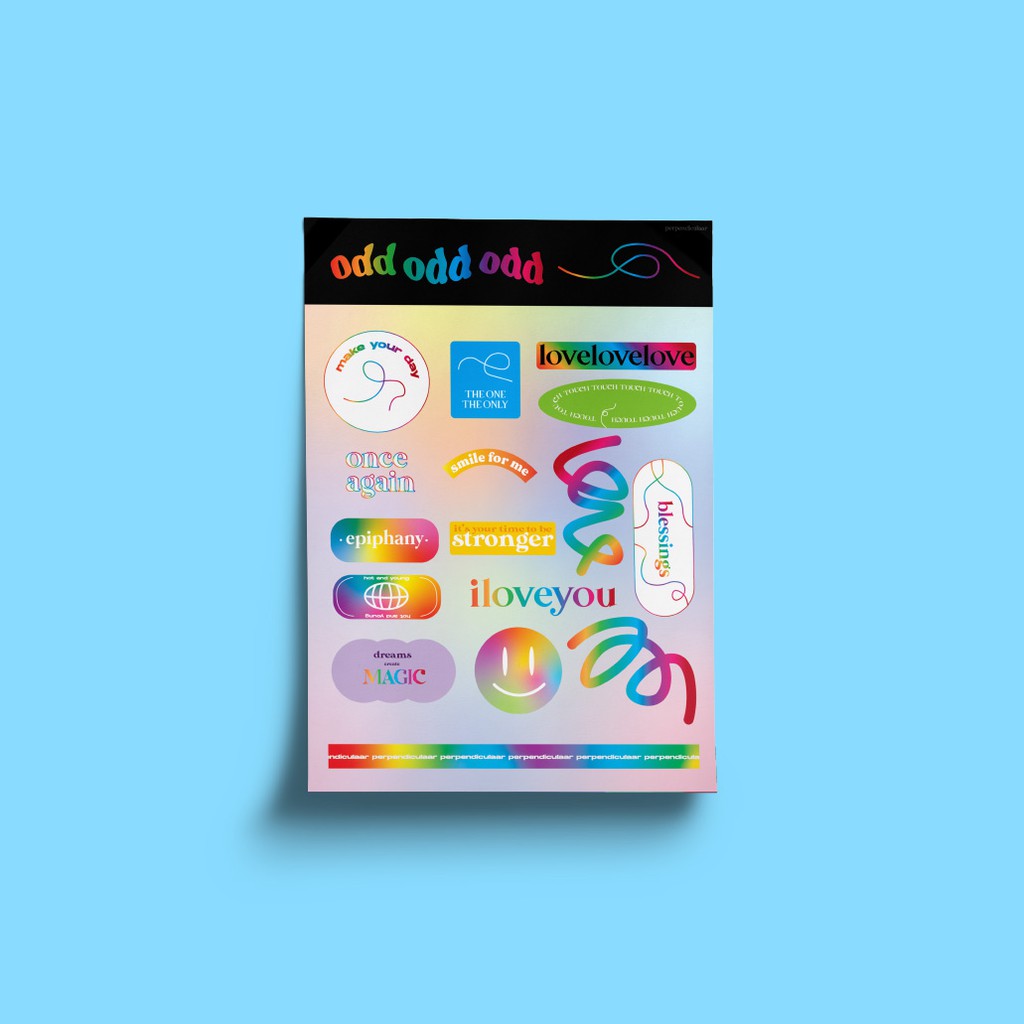 Jual RAINBOW BUNDLE STICKER SET | Shopee Indonesia
