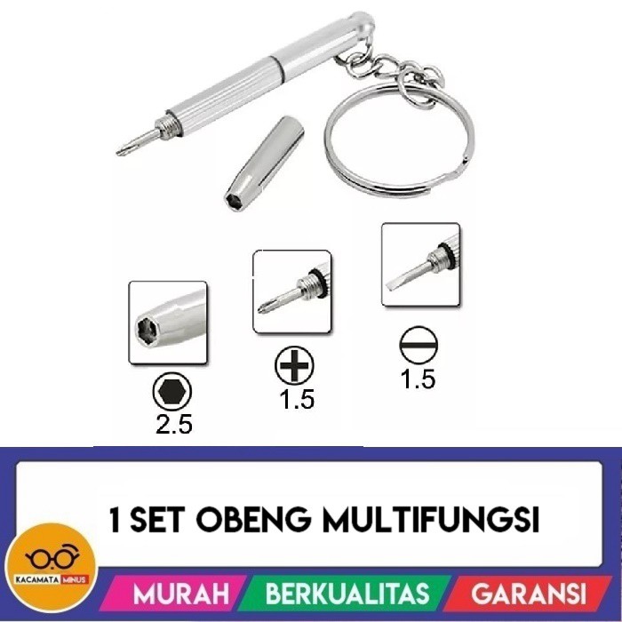 Jual Obeng Kacamata Multifungsi / Set Obeng Kacamata / Obeng Jam / Obeng Kecil Aksesoris ...