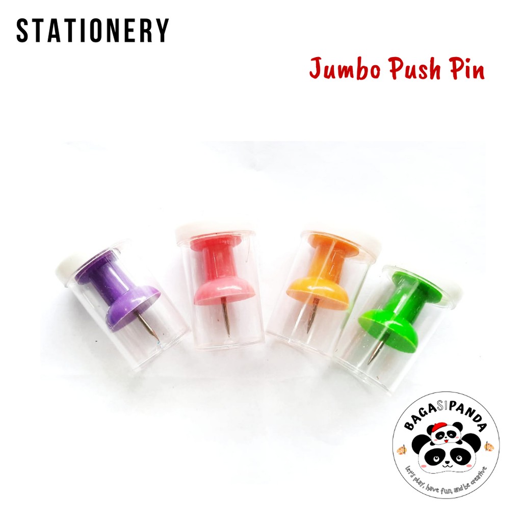Jual Jumbo Push Pin Paku Styrofoam / Papan Cork Indonesia|Shopee Indonesia