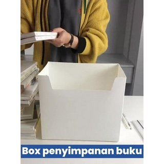 Jual Dejavu Storage Box Buku Desktop Container Box Meja Kantor Rak ...