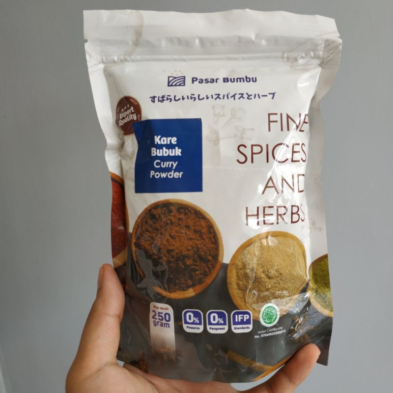 Jual Kare Bubuk / Curry Powder 250gr (EXPORT QUALITY) Indonesia|Shopee ...