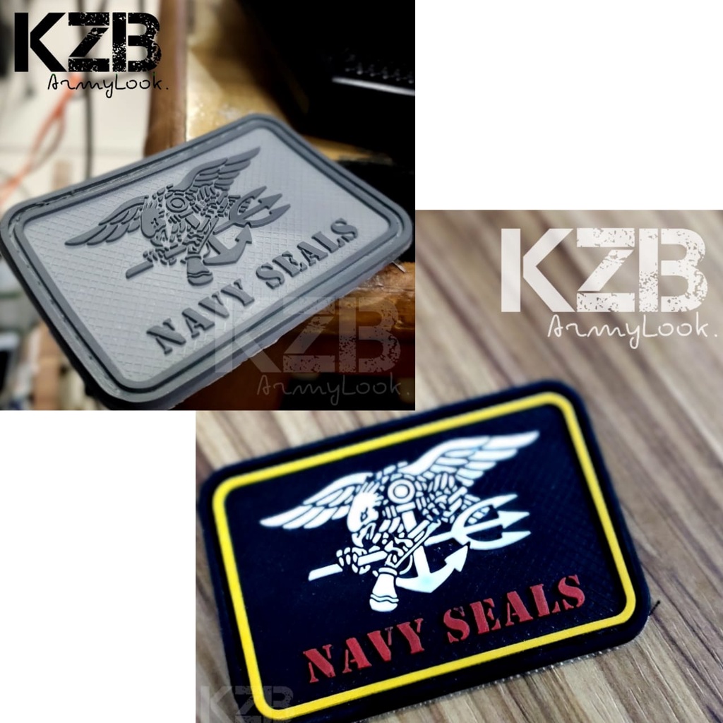 Jual Emblem Karet Velcro NAVY SEALS | Shopee Indonesia