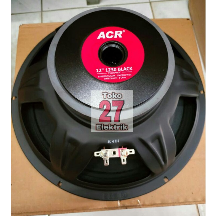 Jual Speaker ACR 12 inch 1230 BLACK | Shopee Indonesia