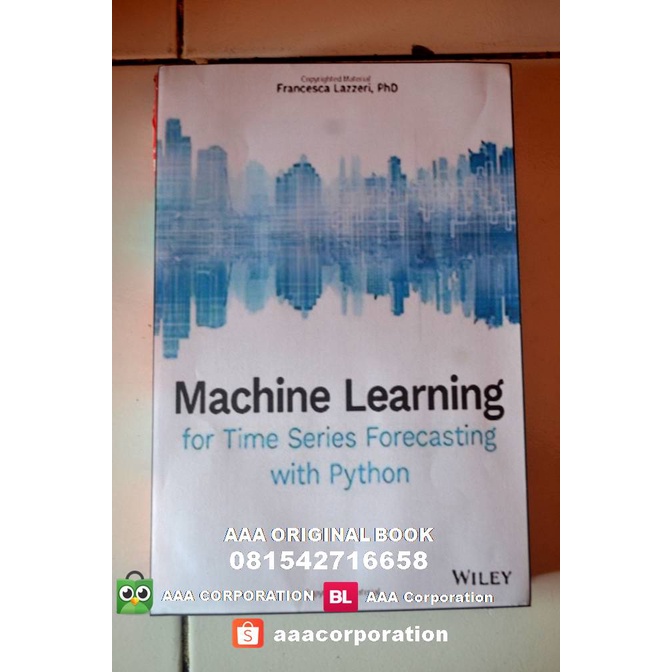 Jual Machine Learning for Time Series Forecasting with Python 1st ...