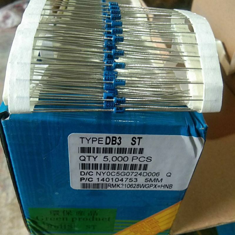 Jual 50pcs Dioda Db3 Original semtech green product ST dioda diac | Shopee Indonesia
