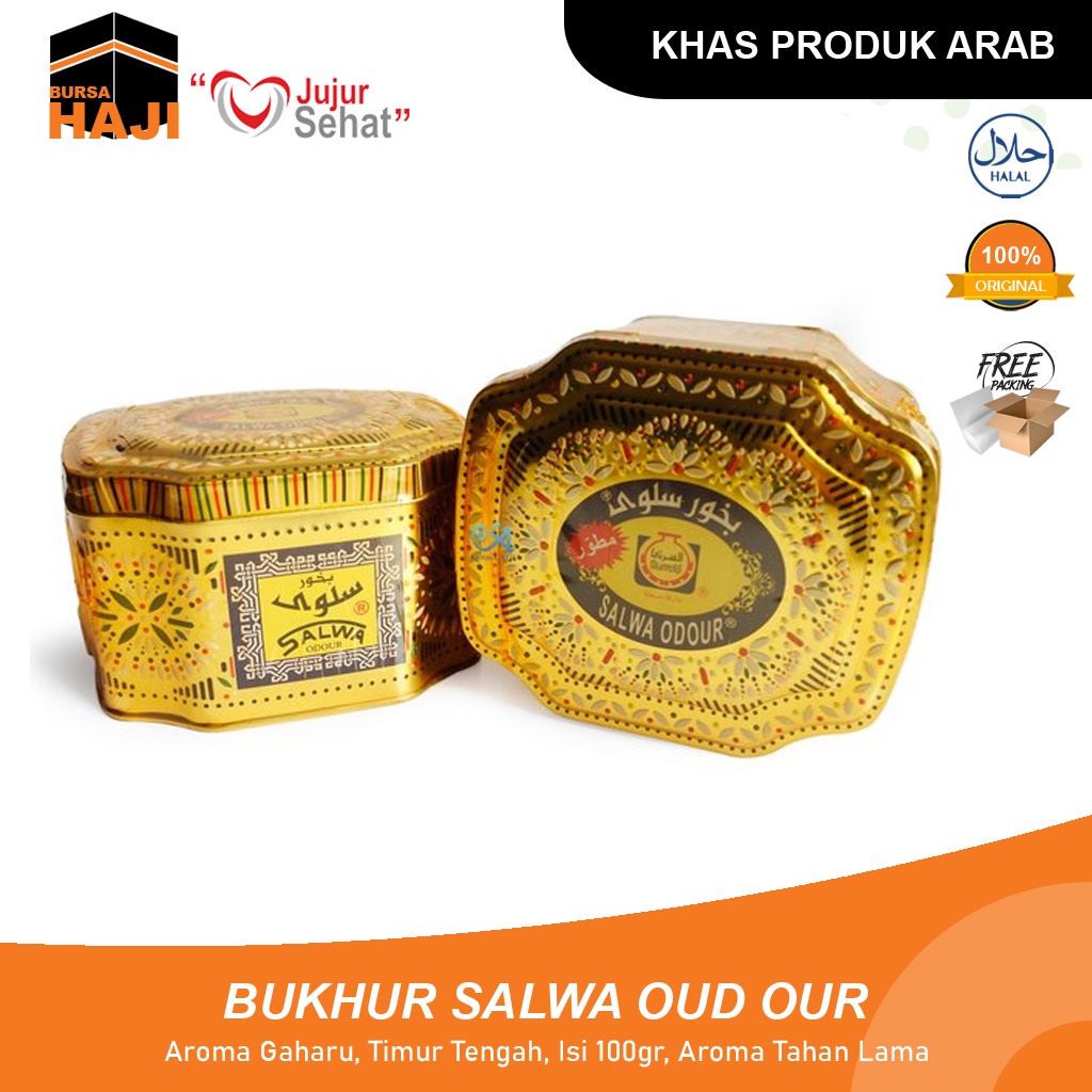 Jual Buhur Arab Bukhur Salwa Oud Our Odour Asli Kerajaan Arab Saudi ...