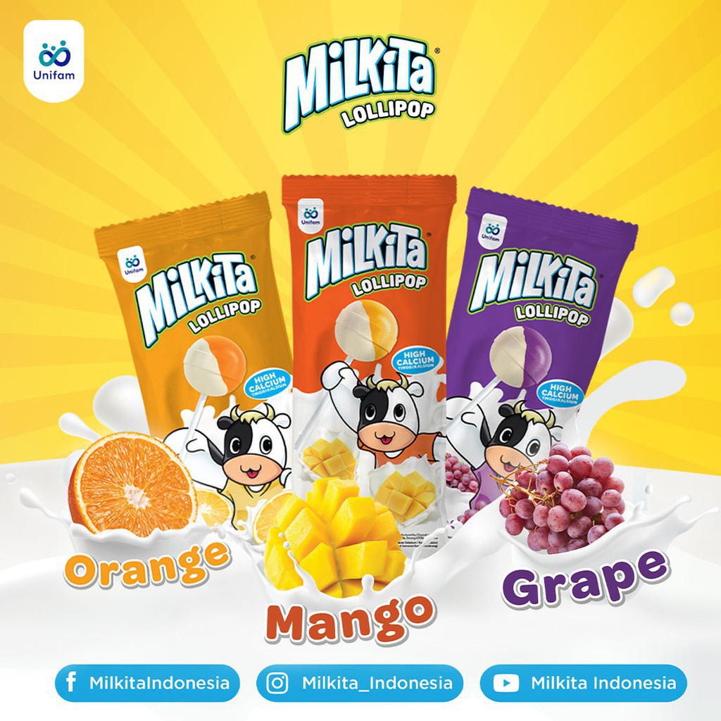 Jual PERMEN MILKITA LOLIPOP ECER SATUAN | PERMEN LOLIPOP CANDY PERMEN ...