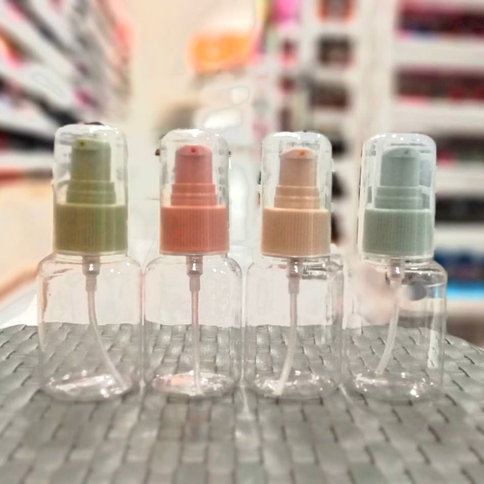 Jual Botol travel pump 50ml / botol skincare / botol hand sanitizer ...