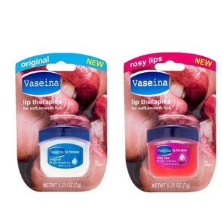 Jual VASELINE LIP THERAPY 7gr | VASEINA | VASELINE BIBIR | Lipbalm / Lip Balm - Rosy lips ...