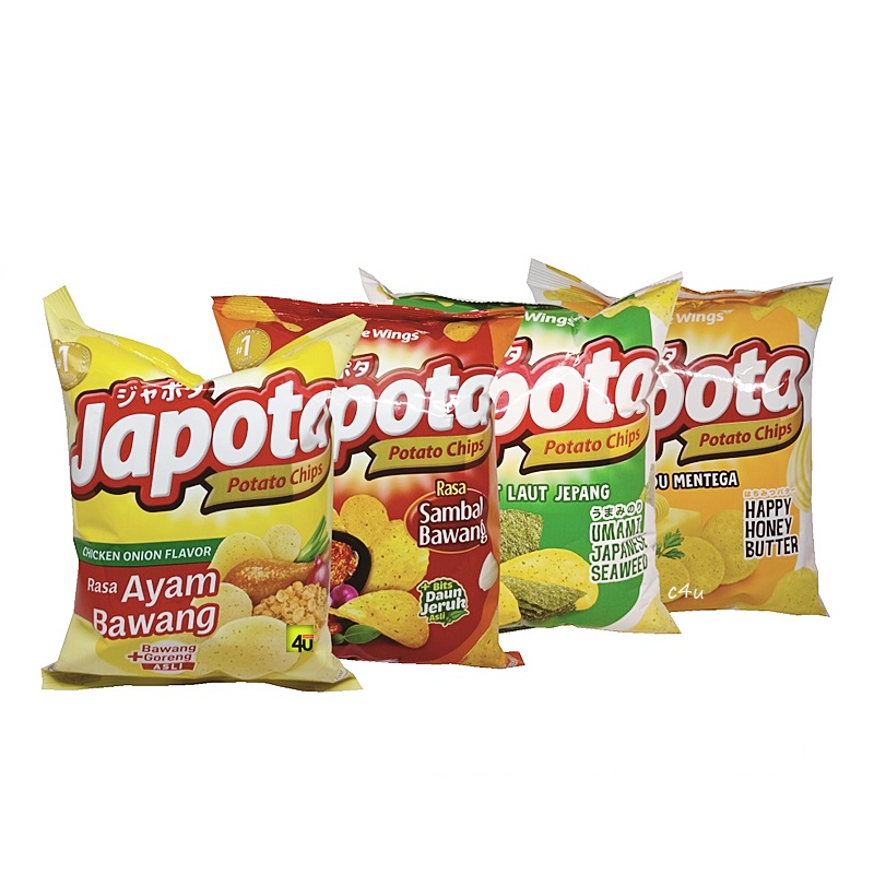 Jual JAPOTA Potato Chips - Kemasan BESAR 68gr | Shopee Indonesia