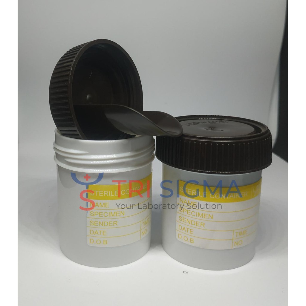 Pot Feses / Stool Container 60 / 30 ml | Shopee Indonesia