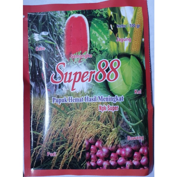 Jual Pupuk NPK super88 100 gr | Shopee Indonesia