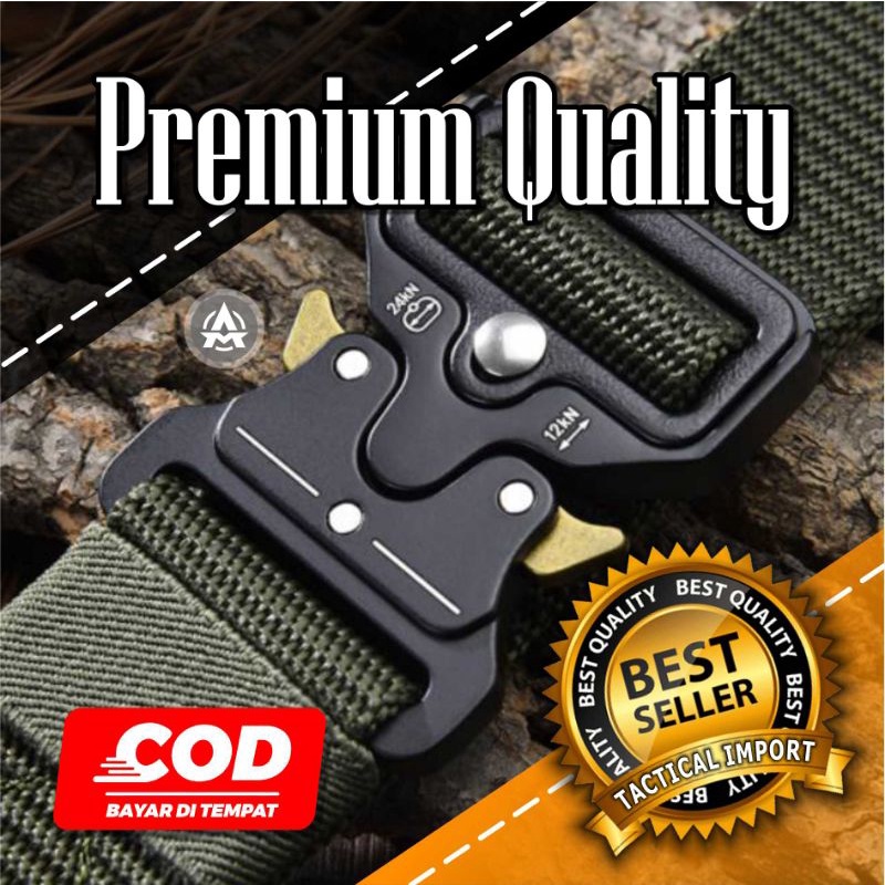 Jual Sabuk Pria Nylon Kepala Besi || Ikat Pinggang Pria Kepala Besi ...