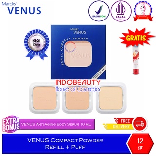Jual MARCKS VENUS Refill CP Compact Powder 12 gr Bedak Padat Isi Ulang ...