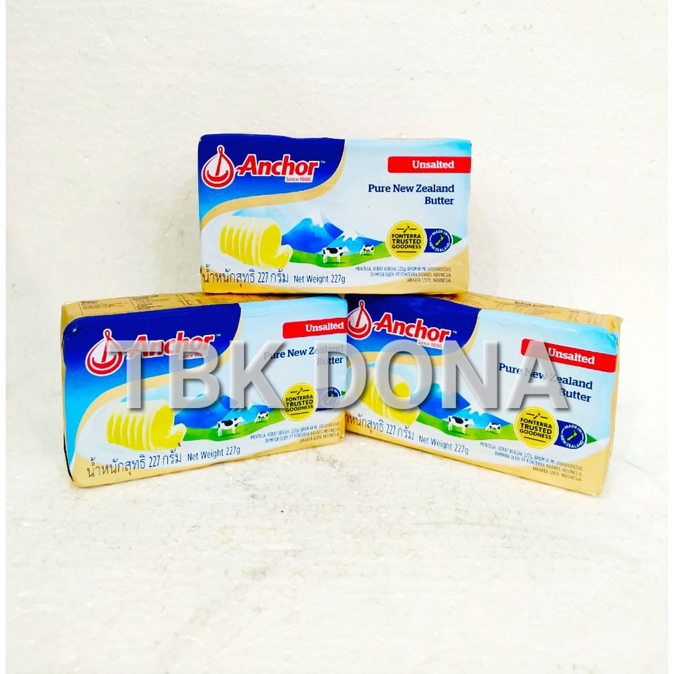 Jual Anchor Pats Salted dan Unsalted Butter 227 gram | Shopee Indonesia Jual Anchor Pats Salted dan Unsalted Butter 227 gram | Shopee Indonesia