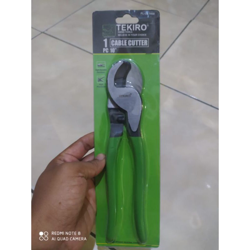 Jual TANG POTONG KABEL 10" TEKIRO/CABLE CUTTER 10" TEKIRO | Shopee ...