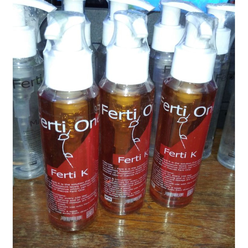 Jual fertione ferti k 100 ml Pupuk Cair Aquascape One Research | Shopee ...