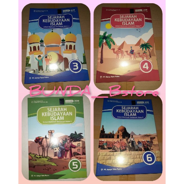 Jual SEJARAH KEBUDAYAAN ISLAM SKI SD MI KELAS 1 2 3 KELAS 4 5 6 TOHA PUTRA KURIKULUM 2019 ...