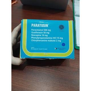 Jual Paratusin Tablet (1 Box = 20 Strip = 200 pcs) | Shopee Indonesia
