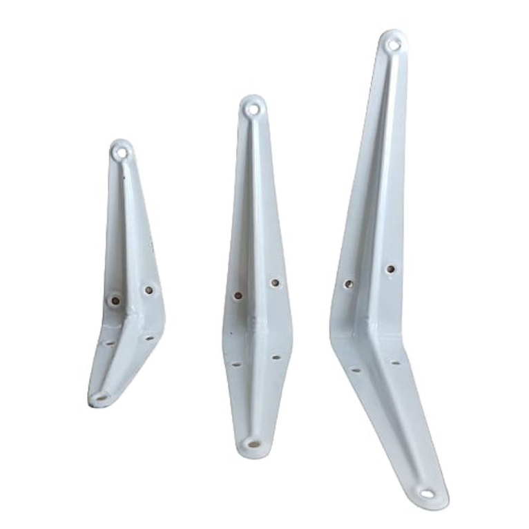 Jual Siku Rak Dinding Gantung Besi Putih TEBAL ukuran 3" , 4", 5" inch ...