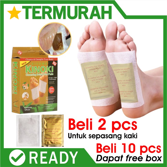 KINOKI GOLD Koyo Kaki Ginger Salt 100% Original bamboo membuang racun ...