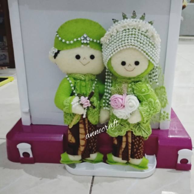 Jual Boneka Couple Wedding Adat | Shopee Indonesia