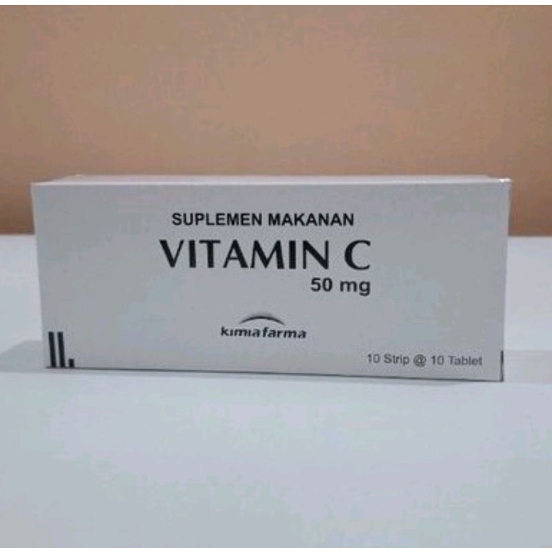 Jual VITAMIN C 50 Mg ORIGINAL | Shopee Indonesia