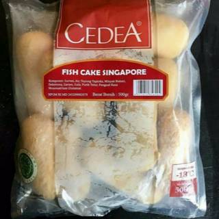 Jual CEDEA Kue Ikan Goreng (Fish Cake Singapore) 500gr Indonesia|Shopee ...