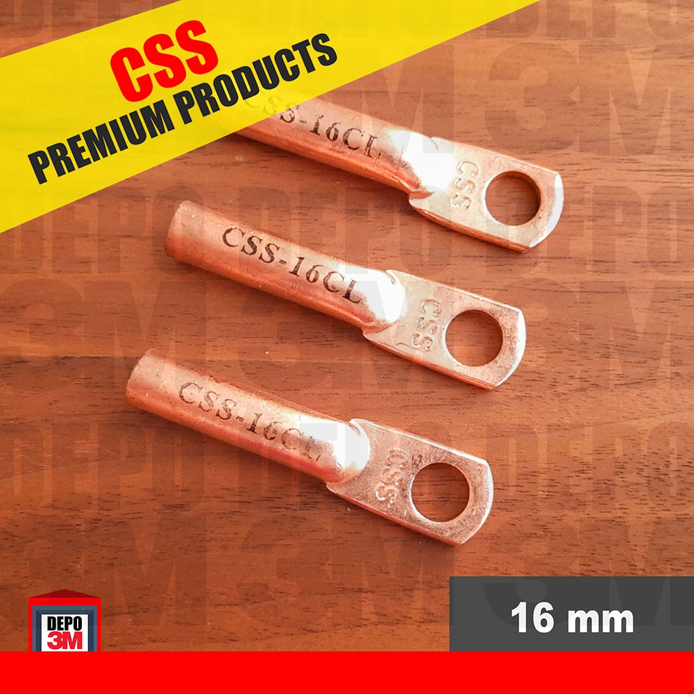 Jual Cable Lug | Skun Kabel CSS Tembaga CU 16mm | Shopee Indonesia