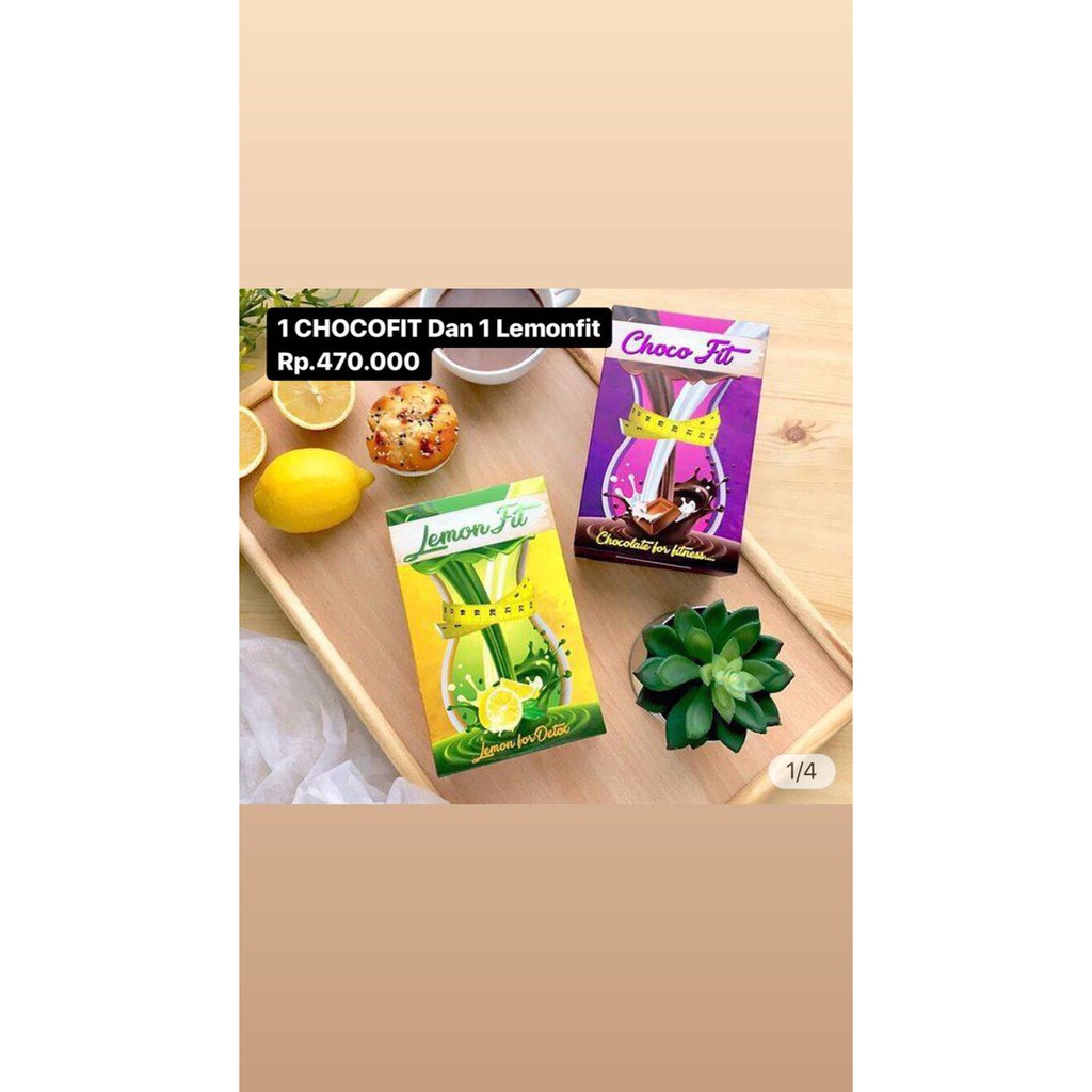 Jual DASYAT CHOCOFIT PAKET 1 CHOCOFIT DAN 1 LEMONFIT !! | Shopee Indonesia