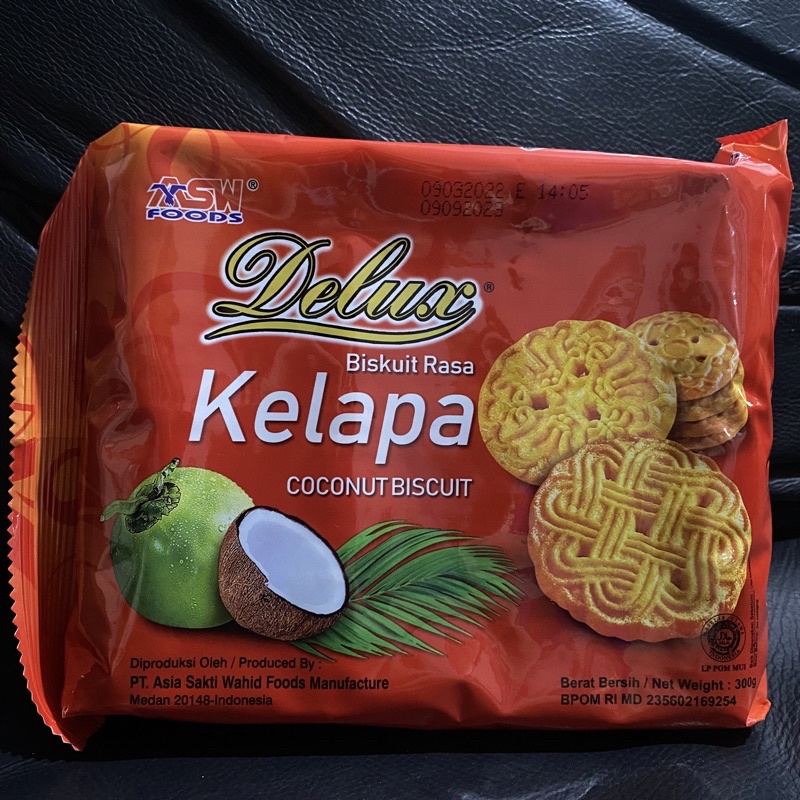 Jual Promo ASW Food Biscuit Delux Kelapa Coconut Biscuits Lebaran Pack ...