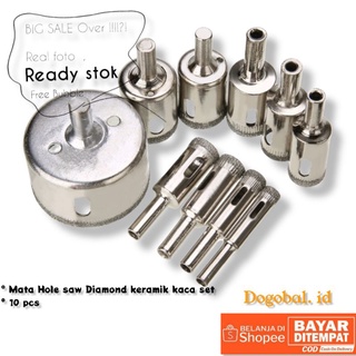 Jual mata bor holesaw keramik granit kaca Mata bor hole saw Lubang ...