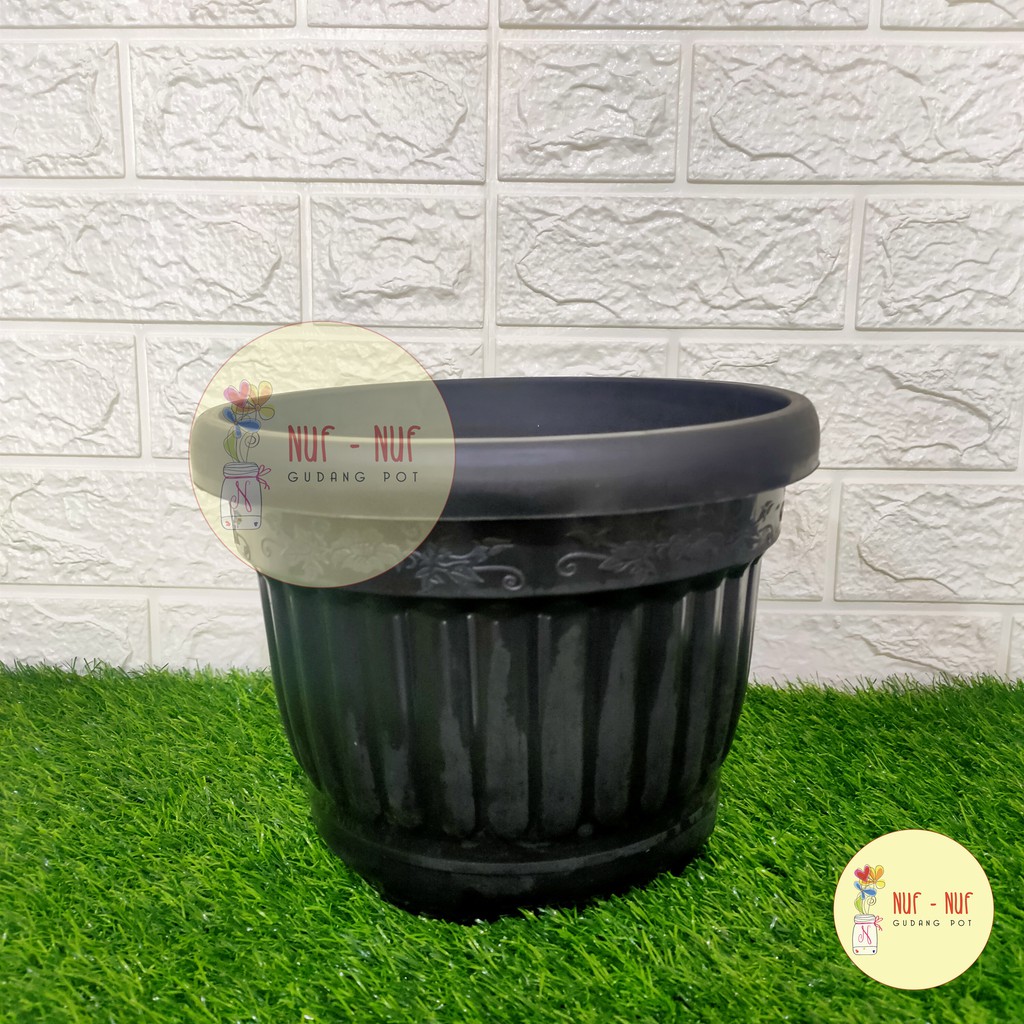 Jual Pot Plastik Bunga Tanaman NKH Diameter 25cm | Shopee Indonesia