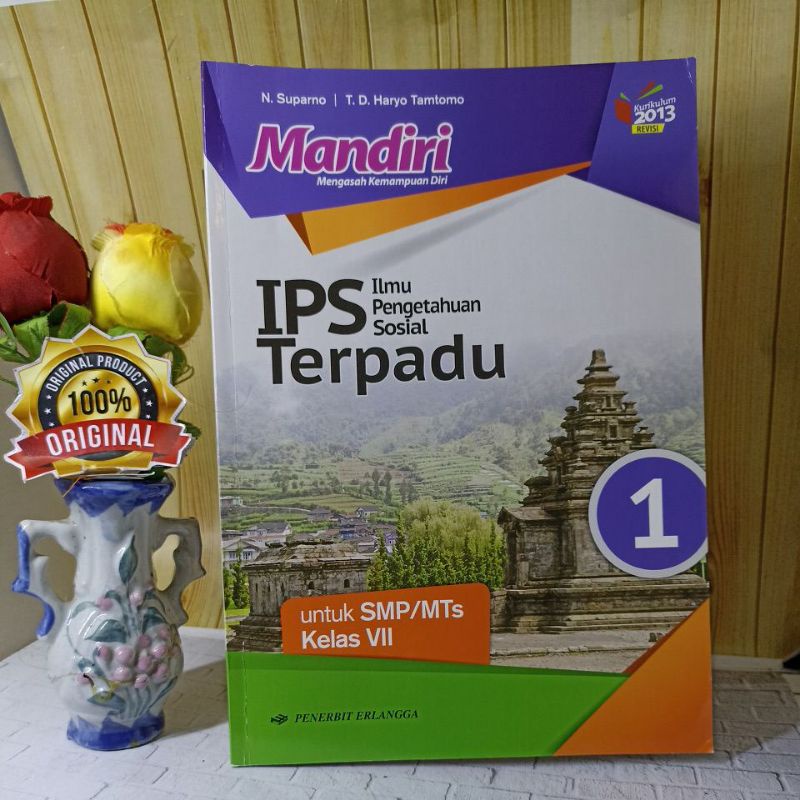 Jual Mandiri ips terpadu kelas 7 VII 1 SMP | Shopee Indonesia