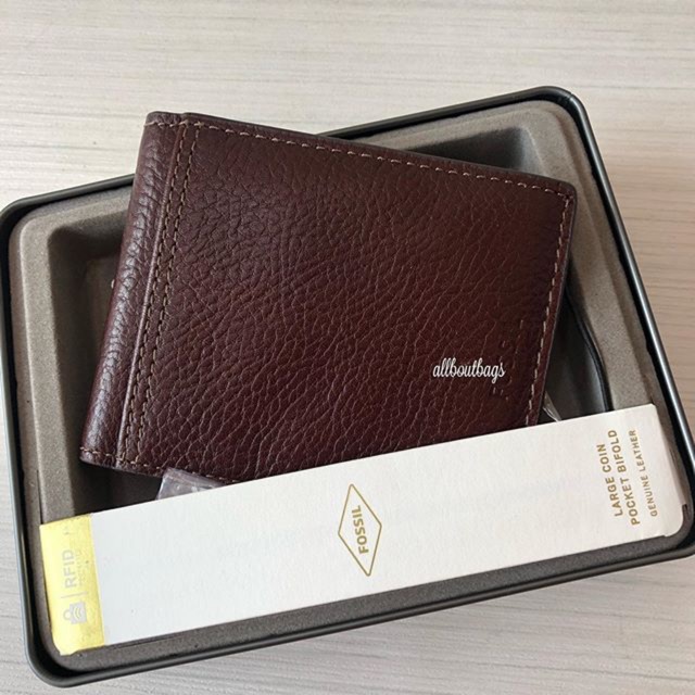 Jual dompet leather dengan tinbox | Shopee Indonesia