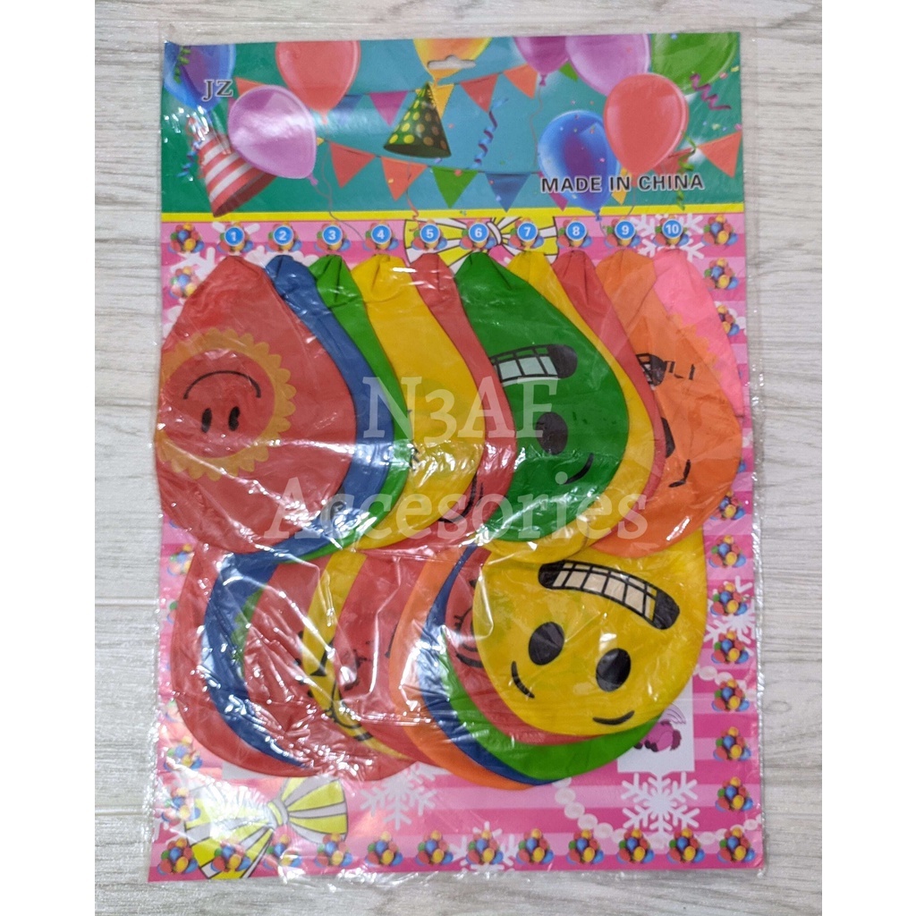 Jual BALON JUMBO SMILE ISI 20PCS | Shopee Indonesia