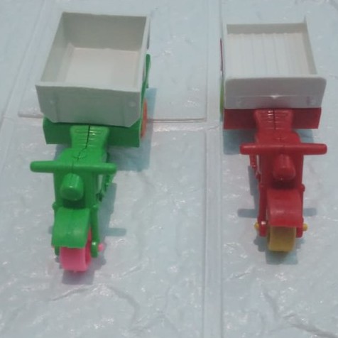 Jual Mobil mainan tosa mini motor tossa gerobak motor mini mobil bajai ...