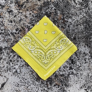 Jual Bandana slayer warna KUNING motif paisley | Shopee Indonesia