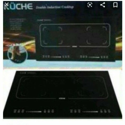 Jual Kuche K2000 Double Induction Cooktop (NEW) | Shopee Indonesia