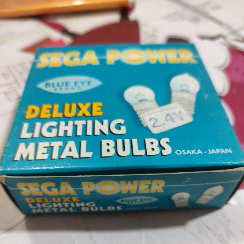 Jual SEGA POWER LIGHTING METAL BULBS 2.4 V MADE IN JAPAN | ANTIQUE ...