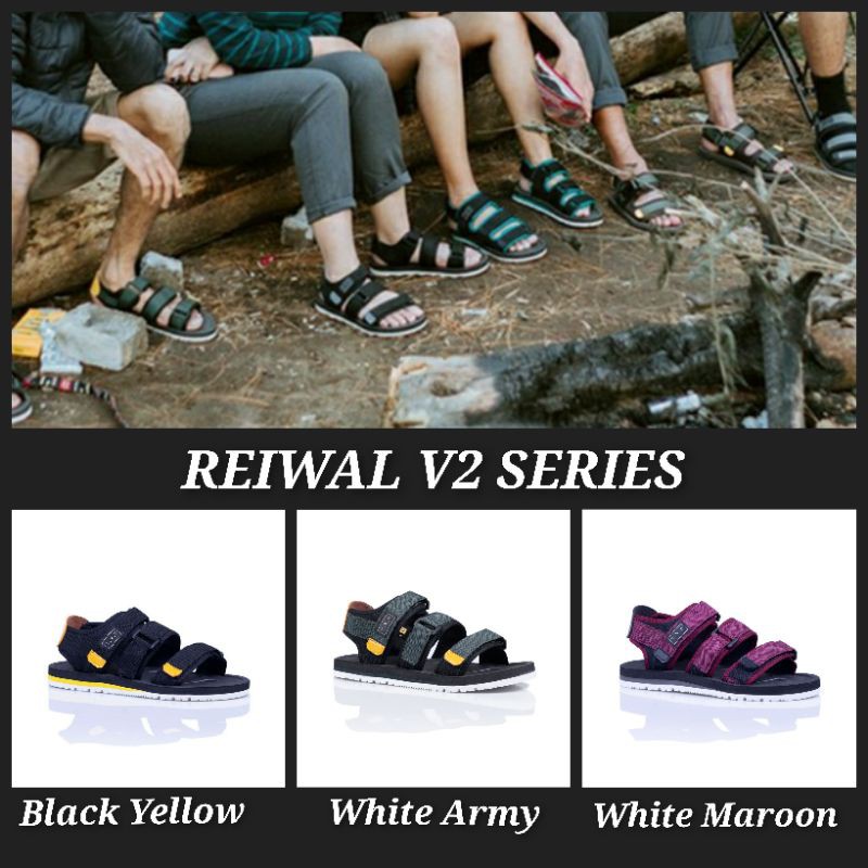 Jual SANDAL TVF FOOTWEAR REIWAL V2 SERIES Semua Warna | Shopee Indonesia