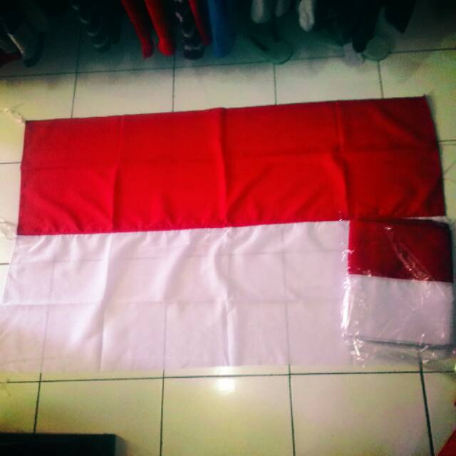 Jual Bendera Merah Putih Indonesia kantoran dan rumahan Terlaris Kain ...