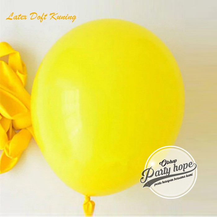 Jual Balon Doft kuning / Balon Doff / Balon Warna kuning / Balon latex ... Jual Balon Doft kuning / Balon Doff / Balon Warna kuning / Balon latex ...