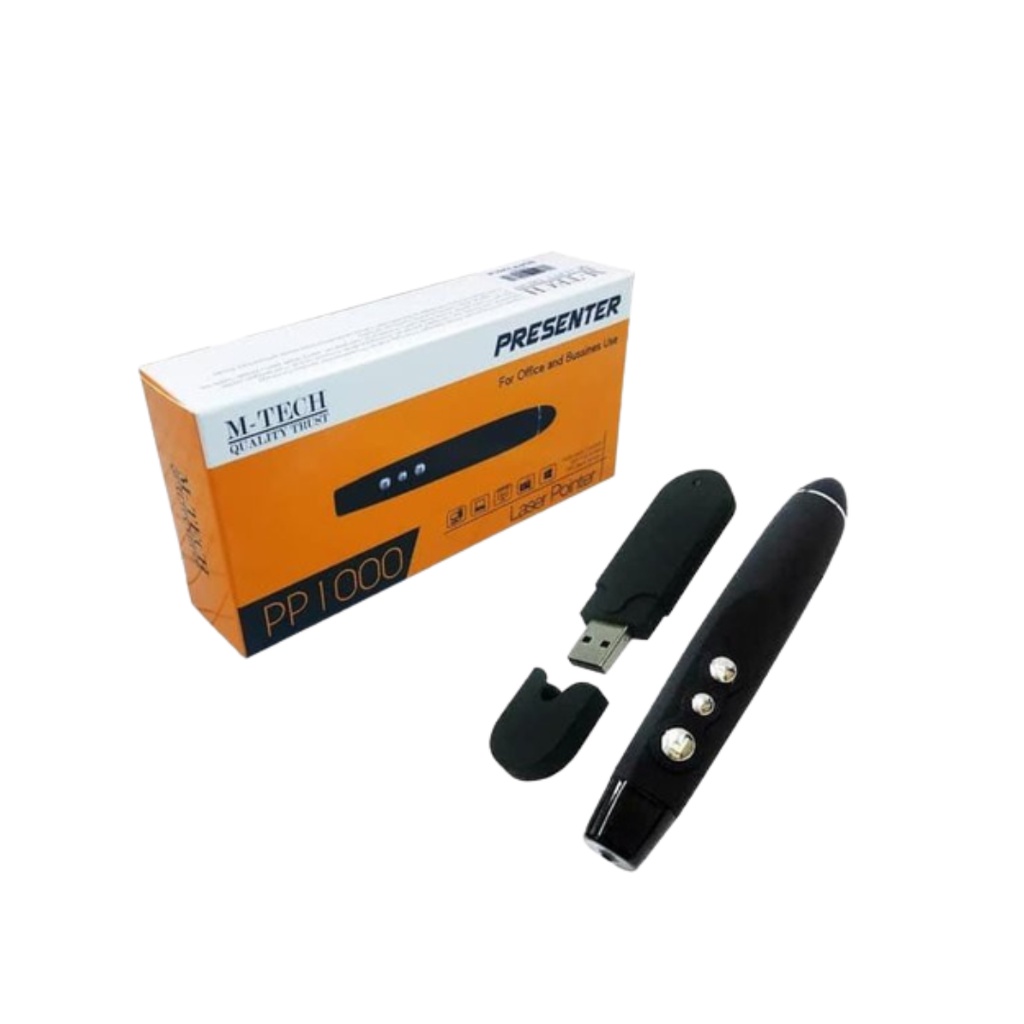 Jual Laser Pointer M-Tech PP1000 Alat Presentasi Wireless | Shopee ...