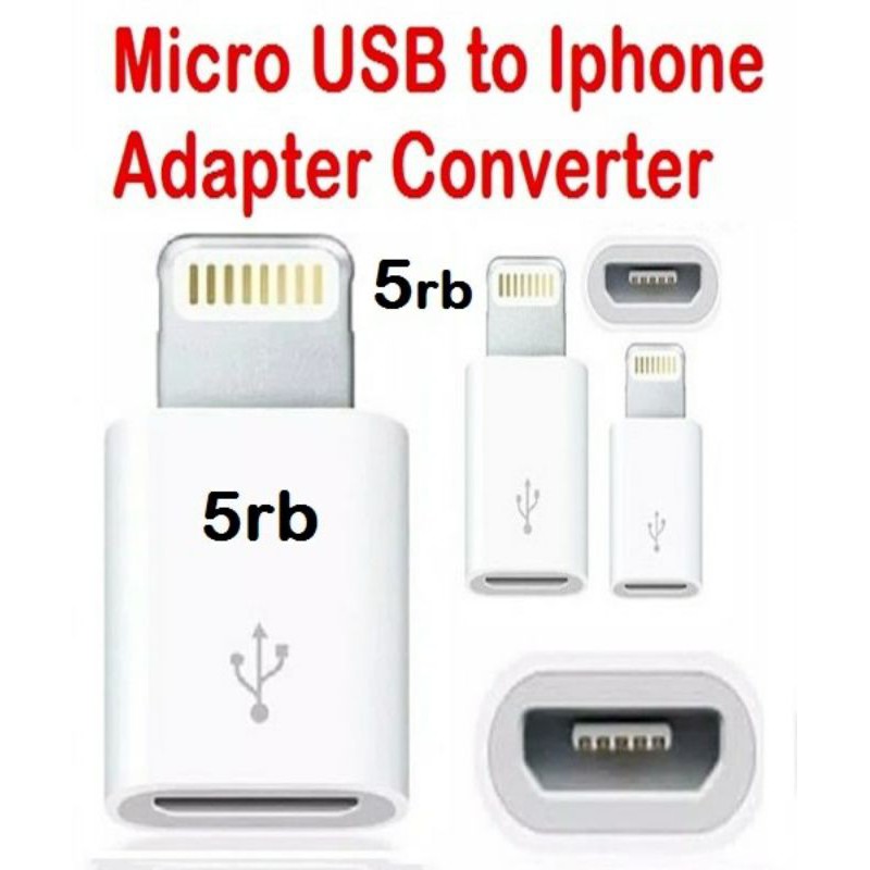 Jual adapter USB iphone | Shopee Indonesia