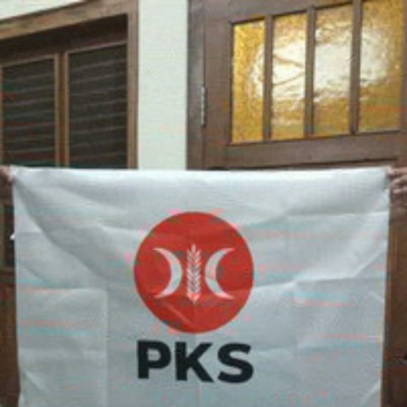 Jual LOGO BARU Bendera PKS Ukuran 60 x 90 cm 10 Pcs Indonesia|Shopee ...